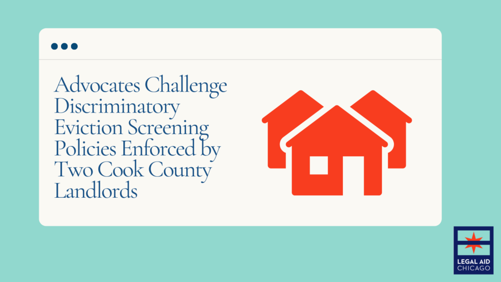 Advocates Challenge Discriminatory Eviction Screening Policies Enforced ...